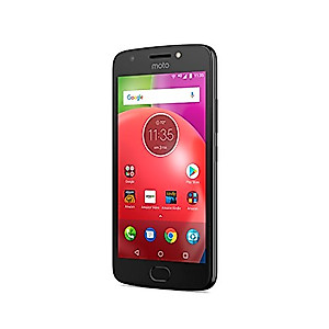 Moto E (4th Generation) - 16 GB - Unlocked (AT&T/Sprint/T-Mobile/Verizon) - Black - Prime Exclusive - with Lockscreen Offers & Ads