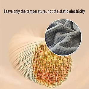 Queen Size Flannel Sheet Set, Full Size Reversible Cotton Velvet, Queen Sheet Set Cotton, Flannel Bed Sheets Queen, King Size Autumn and Winter Christmas 4 Pcs Warm & Cozy (E,78.7 * 90.5in)