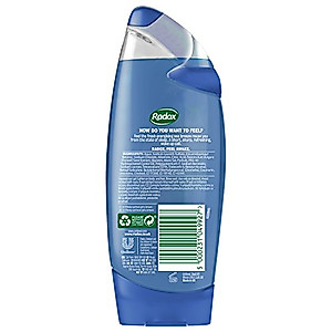 Radox Feel Awake Fragrance 2-in-1 Shower and Shampoo 250 ml - Pack of 6
