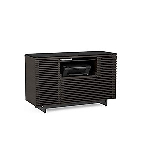 BDI Corridor Office 6520 Multifunction Cabinet (Charcoal Stained Ash)