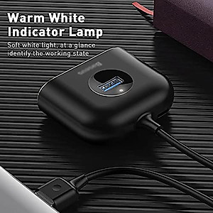 GPPZM USB HUB USB 3.0 USB C HUB USB Type C HUB USB 2.0 Adapter with Micro USB for Computer USB Splitter