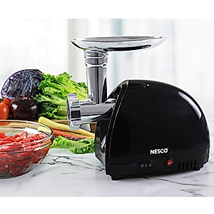 Nesco , Food Grinder, Stainless Steel/Black, 500 watts