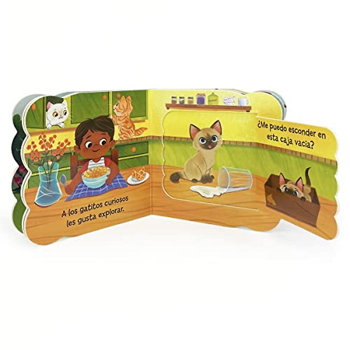 Babies Love Gatitos / Kittens Spanish Language: A Lift-a-Flap Board Book for Babies and Toddlers (en español) (Spanish Edition)