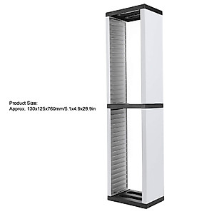CD Storage Tower High Quality ABS Material Easy To Use Durable Storage Rack Only Disk Storage Shelf for Switch PS4