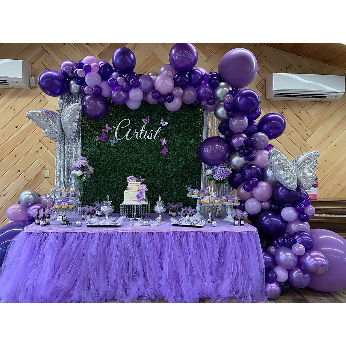 Purple Balloons,50 pcs 12 Inch Purple Balloons,Dark Purple Balloons for Balloon Garland or Balloon Arch as Party Decorations, Baby Shower Decorations, Wedding Decorations,Graduation Anniversary
