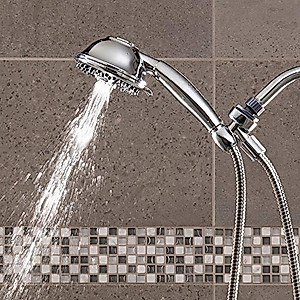 Waterpik Torrent 9-Spray 4.5 in. Handheld Shower in Chrome