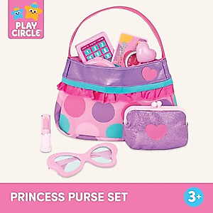 Battat- Play Circle- Makeup & Beauty Set – Dress Up Fashion Accessories – Pretend Play- Toys For Kids- Princess Purse Set- 3 years +
