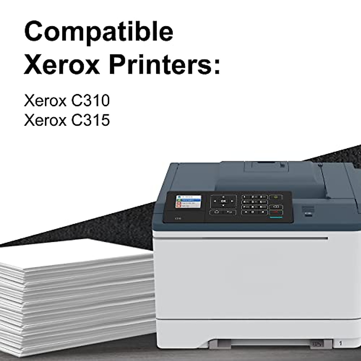 ACETONER C310 C315 Replacement for 006R004356 006R004357 006R004358 006R004359 Compatible with Xerox Printer C310 C315 (4 Pack)