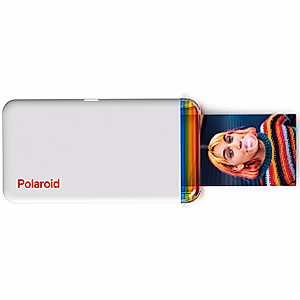 Polaroid Hi-Print 2x3 Pocket Photo Printer + Polaroid Hi-Print 2X3 Paper Cartridge 20 Sheets + Hanging Photo Frames