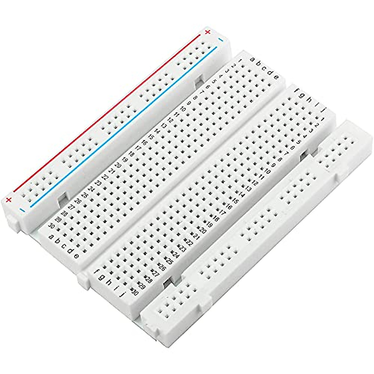 MMOBIEL 6pcs PCB 400 Points Solderless for Prototype Model Compatible with Arduino Home Projects Raspberry Pi 2 3 4 Distribution Connection Block Shield
