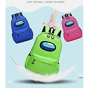 Travel Backpack Unisex Bookbag Adults Laptop Bag Daypack for Girls Boys (Blue)