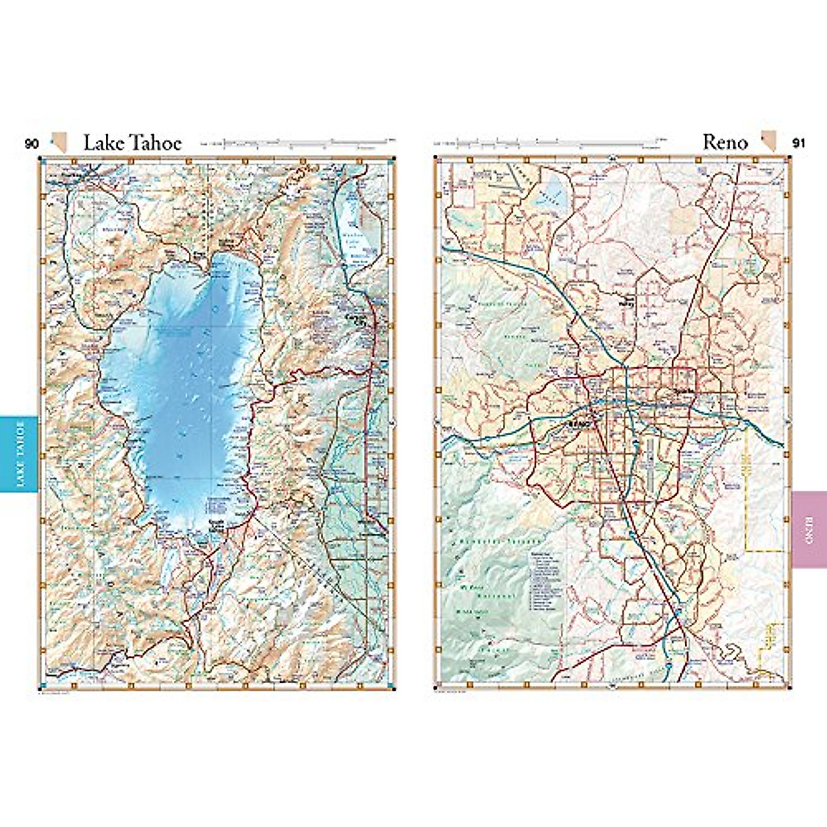 Nevada Road and Recreation Atlas - 8th Edition, 2021