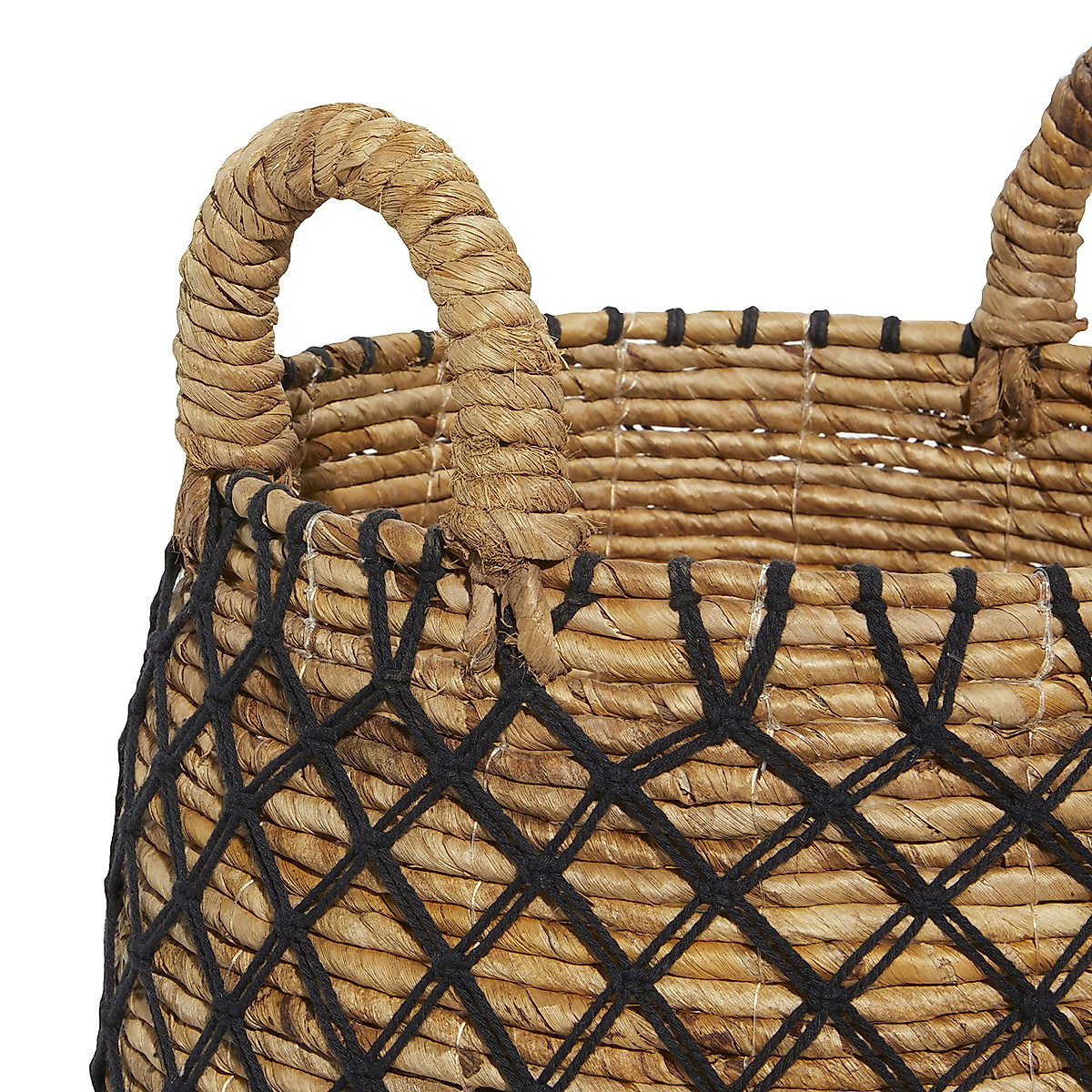 Deco 79 Storage Basket, S/2 19", 16" H, Brown