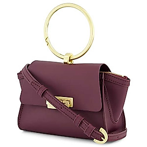 Zac Posen Eartha Wristlet Crossbody, Bordeaux