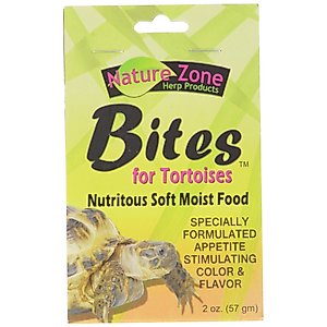 Nature Zone Snz54660 Melon Flavored Total Bites Soft Moist Food For Tortoise, 2-Ounce