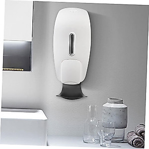 2Pcs soap Dispenser Tray Plastic Tray Automatic soap Dispenser Plastic containers Liquid Laundry Foam Holder Under Dispenser Trays abs Electric Gel