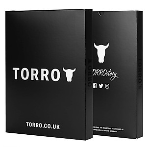 TORRO Case Compatible with iPad Pro 12.9” 6th / 5th / 4th Gen - Genuine Leather iPad Pro 12.9 2022 Case with Stand Function, Apple Pencil Connectivity and Wake Sleep Function (Dark Brown)