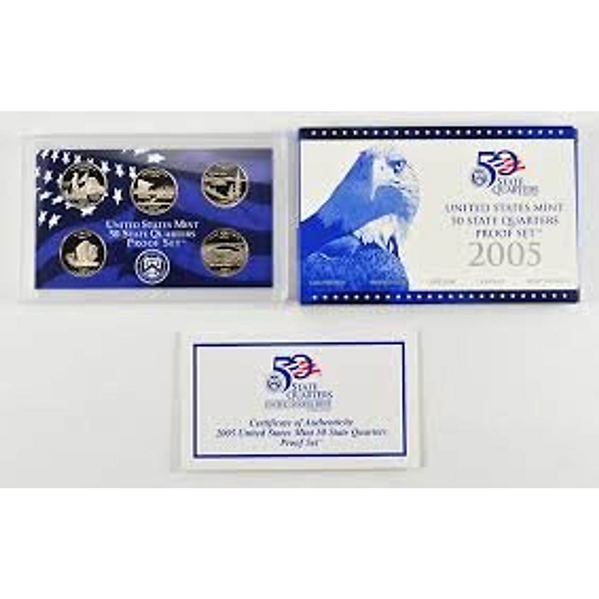 2005 S US Proof set State Quarters Proof