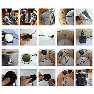 Goedrum Dual Trigger set for DIY edrum/For Use on Acoustic Wood Drum Shell