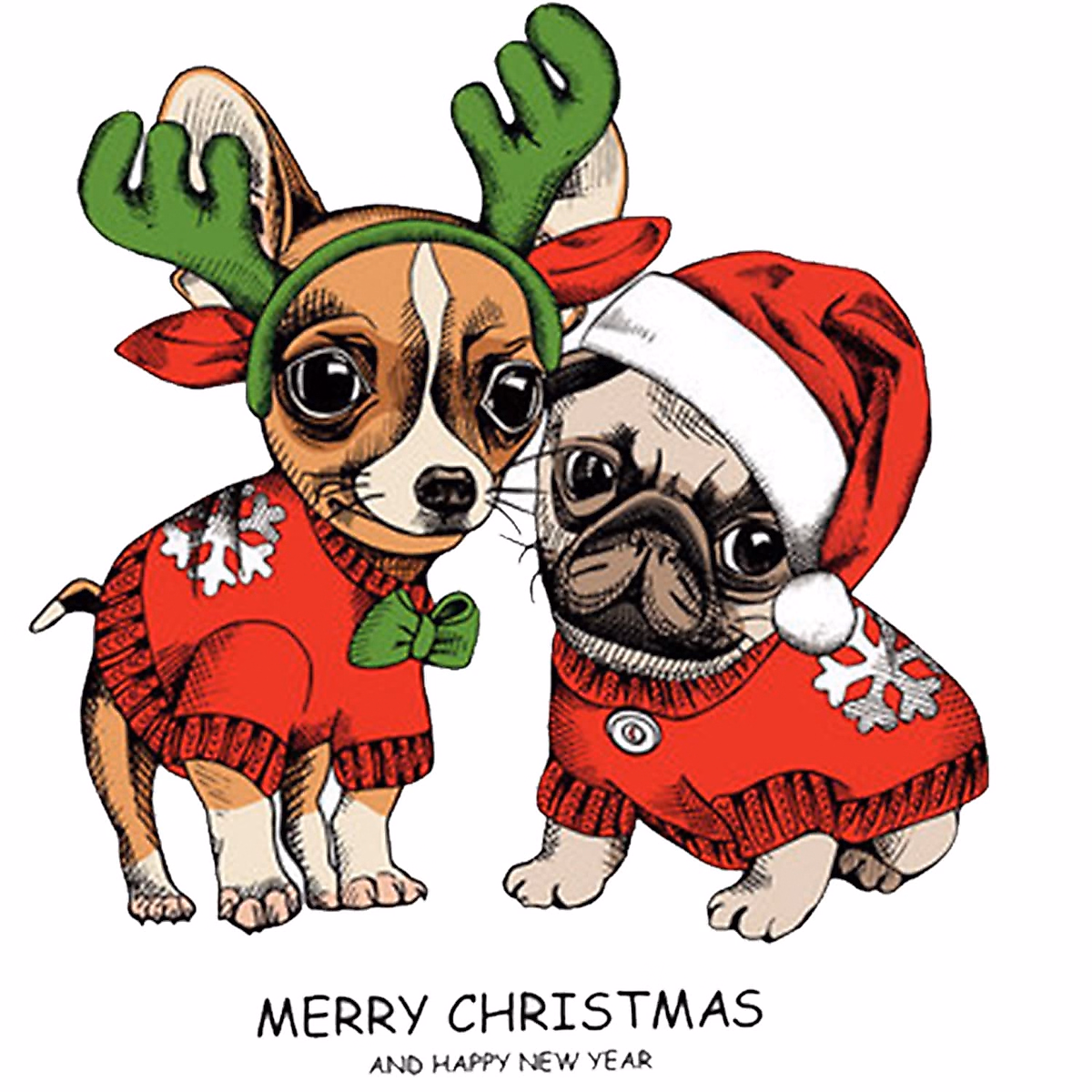 Christmas Iron on Patches Santa Claus Elk Iron on Stickers Decals Washable Heat Transfer Appliques for Jacket Jeans Clothing Decorations clothes Accessories DIY Crafts Party Favors Decors 3 sheets