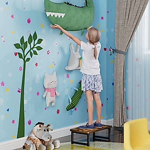 Wooden Step Stool for Kid - Step Stool for Adult 350 Lbs,Kitchen/Bathroom Small Step Stool for Toddler (Step NEW-001)