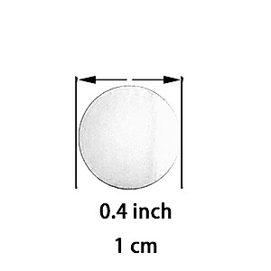 Sparkle Silver Metallic Foil Round Confetti Circle Dots Graduation Wedding Table Scatter Centerpieces Baby Shower Birthday Party Favors Decorations Celebrations, 60g