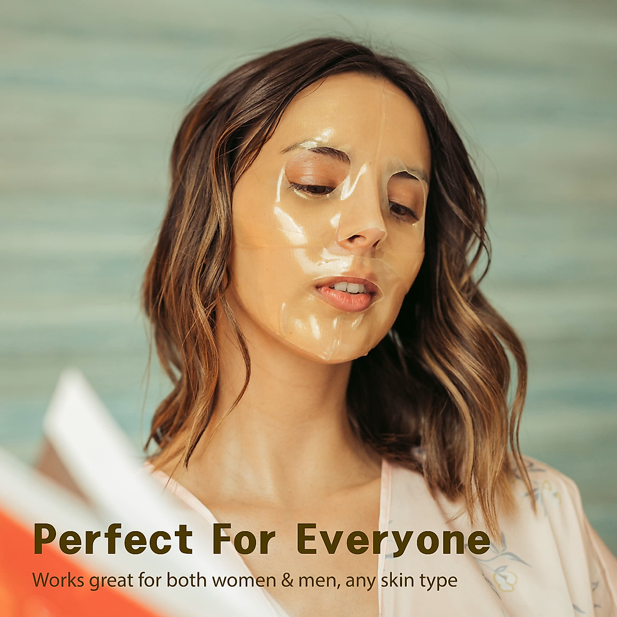 Purederm Gold Emu Hydro Pure Gel Mask (5 Pack) Hydrogel Face Mask for Nourishing & Revitalizing