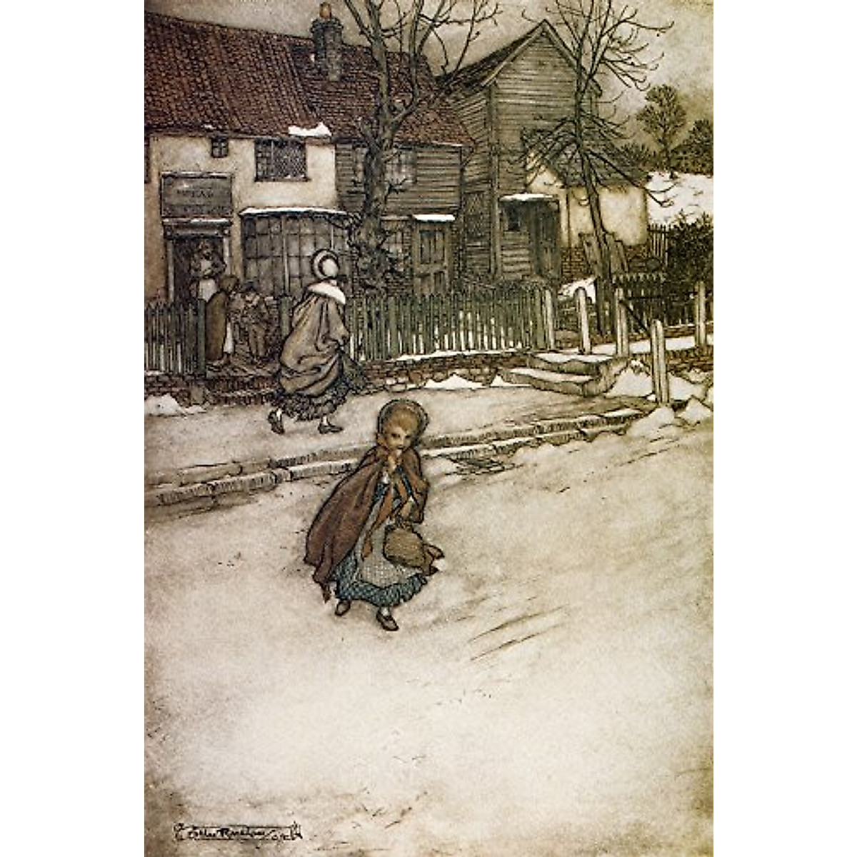 Posterazzi Rip Van Winkle 1905 Biscuit-bakers Poster Print by A. Rackham, (18 x 24)