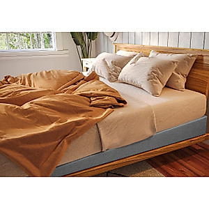 Avana Mattress Elevator with Polycotton Covers - Under Bed 7-Inch Incline Foam Lift, Multiple Colors, King Size