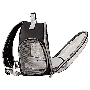 XZKING Guinea Pig Carrier Cage, Clear Breathable Small Animal Carrier for Bird Bunny Bearded Dragon Rat Hamster