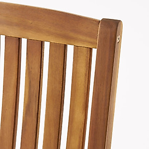 Christopher Knight Home Arcadia Outdoor Wood Rocking Accent, 23 "W x 32 "D x 43.5 "H, Teak