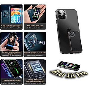 iLight Mini Smartphone 13 Pro World's Smallest 13 Pro 4G LTE Android ...