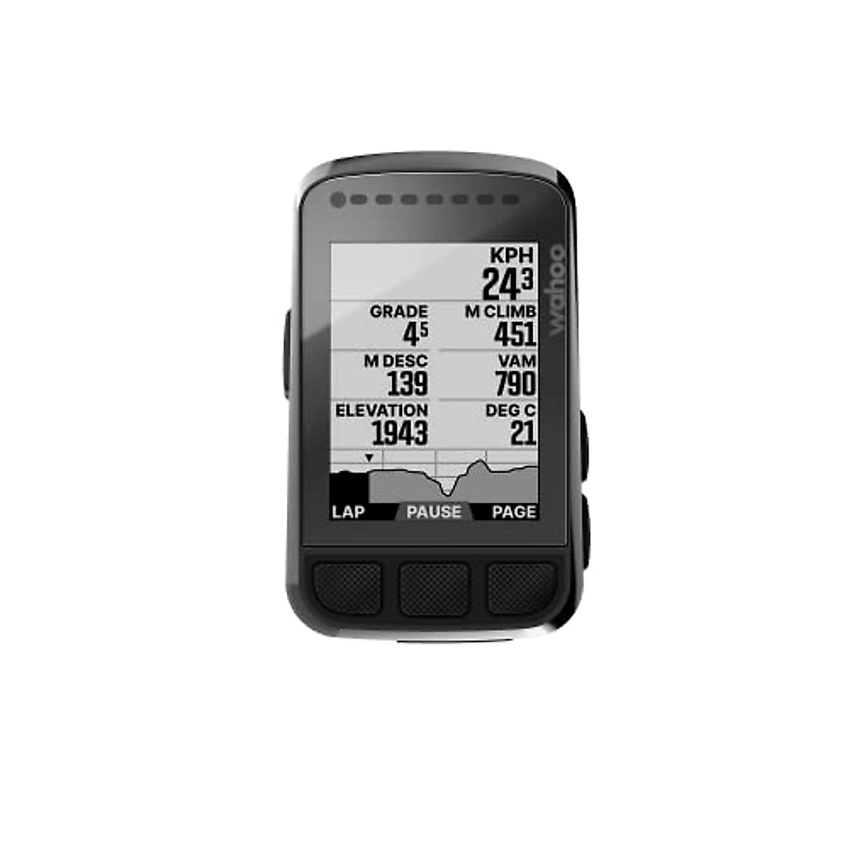 Wahoo ELEMNT Bolt V2 GPS Cycling/Bike Computer, Black