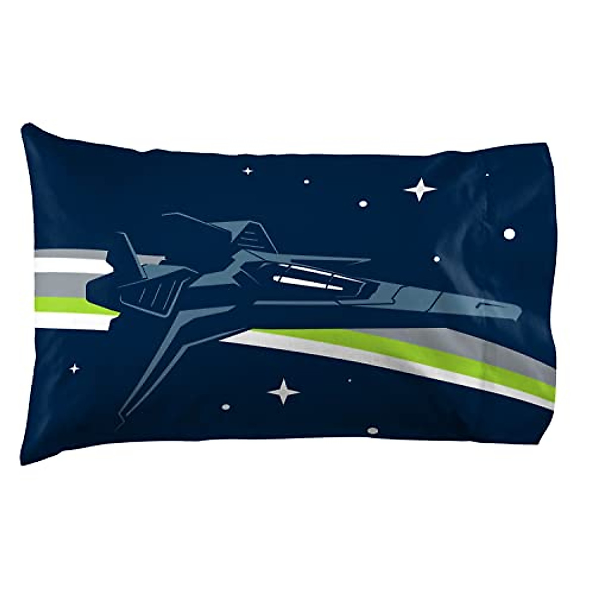 Jay Franco Disney Pixar Lightyear Ready to Go Full Size Sheet Set - 4 Piece Set Super Soft and Cozy Kid’s Bedding Featuring Buzz - Fade Resistant Microfiber Sheets (Official Disney Pixar Product)