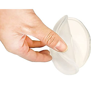 Breast Shells Milk Collector Saver for Breastfeeding with Travel Bag | Set of 4 | for Sore or Cracked Nipples | Breastmilk Catcher | Breast Feeding Essentials | 4 Pack Nursing Shell to Collect Milk