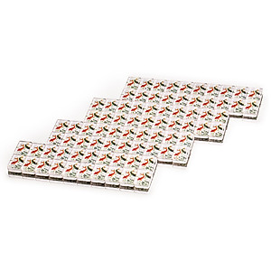 Yellow Mountain Imports Set of 166 American Mahjong Tiles, Koi (Tiles Only Set)