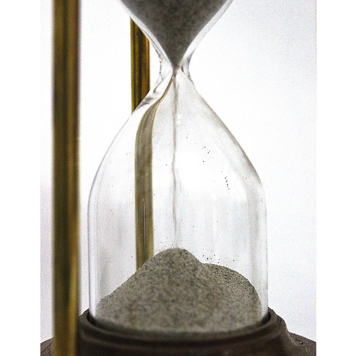 Handcrafted Unique Look Both Side Wooden Base Nautical Brass Tabletop Hourglass Marine Decorative Sand Timer Collectible Item