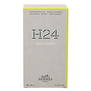 H24 by Hermes for Men 3.3 oz Eau de Toilette Refillable Spray