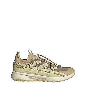 adidas Men's Terrex Voyager 21 Travel Hiking Shoe, Beige Tone/Sandy Beige/Victory Gold, 10.5