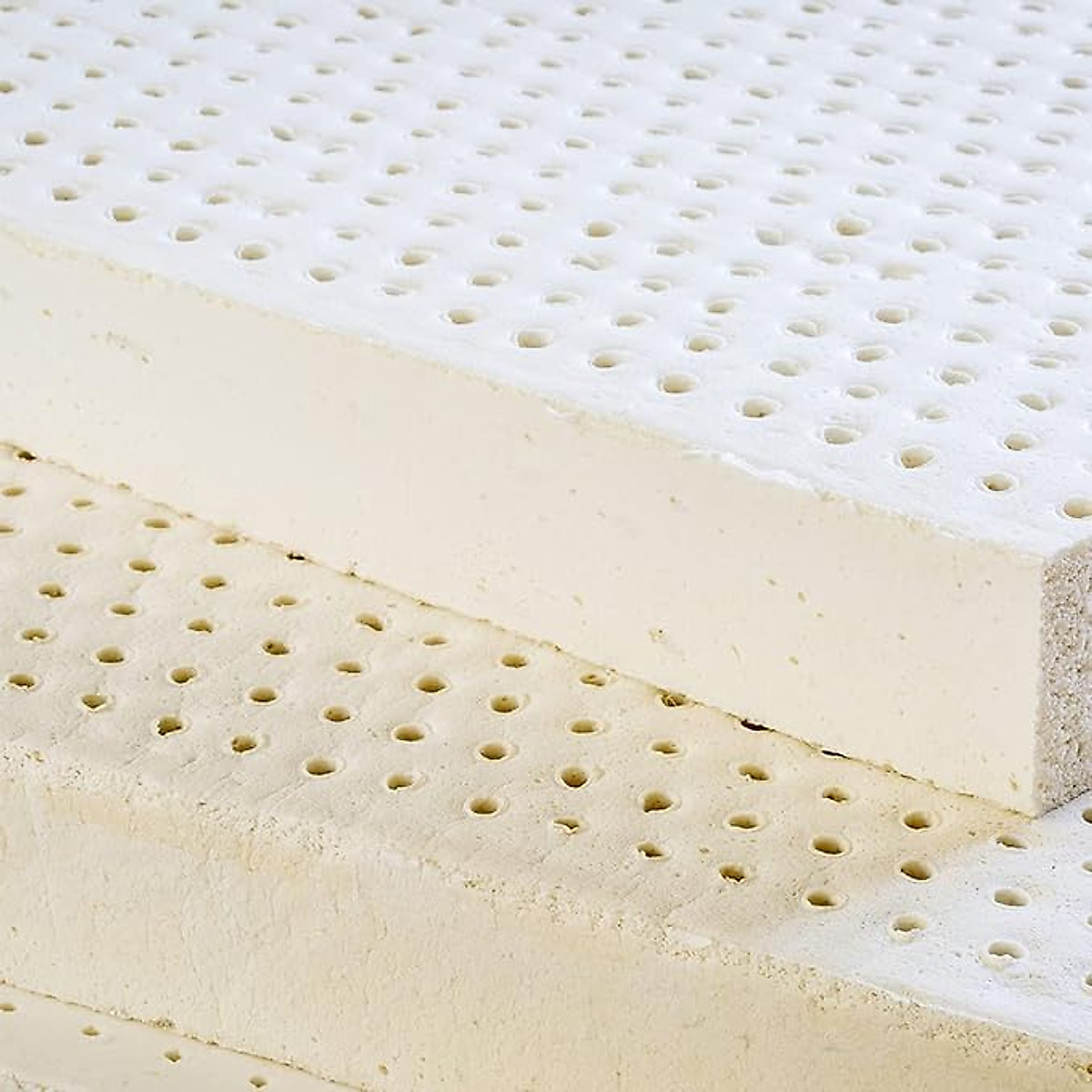 100% Natural Latex Mattress Topper - 2" Thick (Medium, Queen)