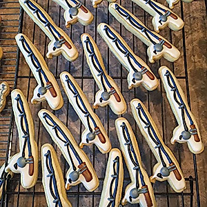 Fishing Cookie Cutter 6 Piece Set from The Cookie Cutter Shop - Fishing Pole, Bobber, Trout, Salmon Cookie Cutters – Tin Plated Steel Cookie Cutters