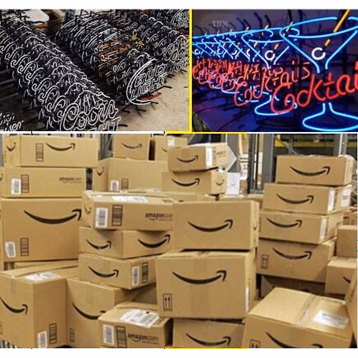 glas tube Neon Sign handmade miller 16”×13” for Home Bedroom Garage Decor Wall Light, Striking Neon Sign for Bar Pub Hotel Man Cave Recreational