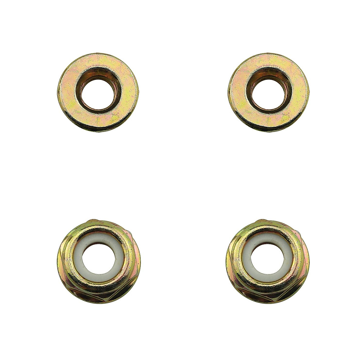 YHXiXi 8PCS M10x1.25 Universal Left Hand Thread Blade Nut, M10x1.25 Cord Trimmer Cutter Gear Head Blade Case Accessories Replacement for String Trimmer