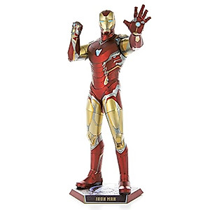 Metal Earth Premium Series Marvel Iron Man Mark LXXXV 3D Metal Model Kit Bundle with Tweezers Fascinations