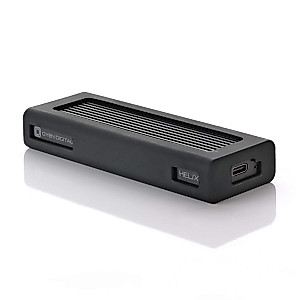 Oyen Digital Helix Dura 4TB USB-C (USB 3.2 Gen2) NVMe Portable SSD, Up to 1050MB/s (DM2-P8-4T-BK)