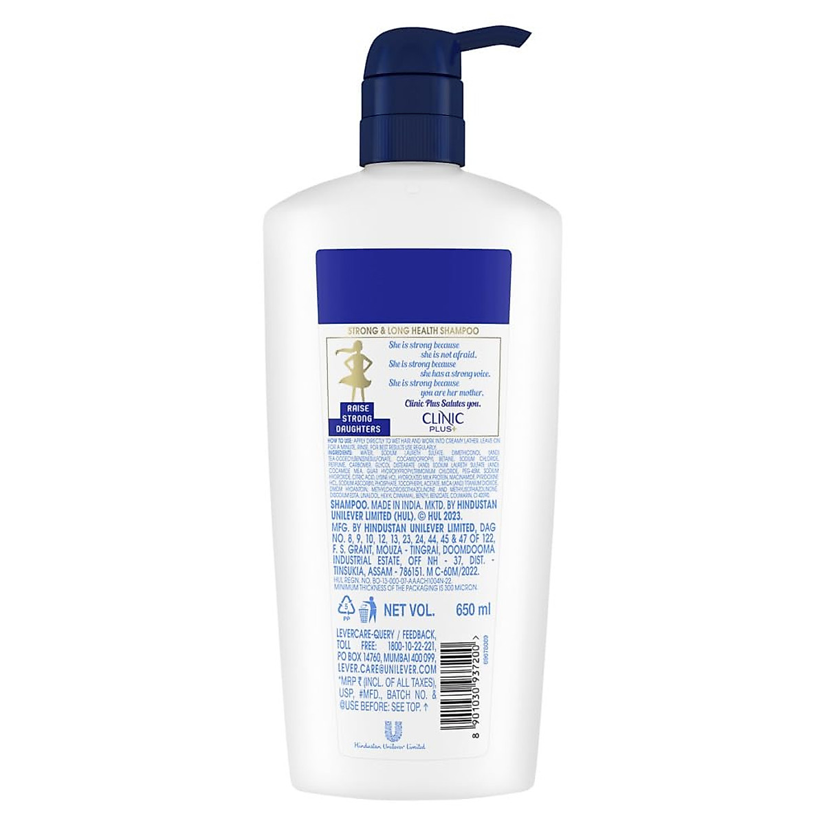 Clinic Plus Strong and Long Health Shampoo, 650 ml