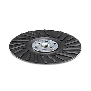 BHA Angle Grinder Ribbed Backing Pad for Resin Fiber Disc, 5" x 5/8"-11