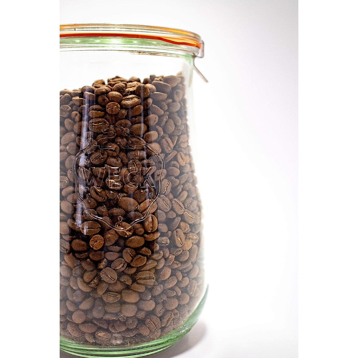 Weck Jars - Weck Tulip Jars 1.5 Litres - Sour Dough Starter Jars - Large Glass Jars for Sourdough - Starter Jar with Glass Lid - Tulip Jar with Wide Mouth - Suitable for Canning and Storage - (2 Jars)