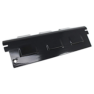 2-Pack BBQ Grill Heat Shield Plate Tent Replacement Parts for Charbroil 463452205 - Compatible Barbeque Porcelain Steel Flame Tamer, Flavorizer Bar, Vaporizer Bar, Burner Cover 11 3/4""