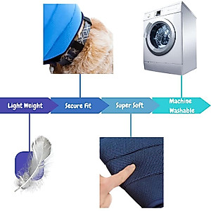 Generic Extra Large Pet Recovery Collars Extra Large Blue